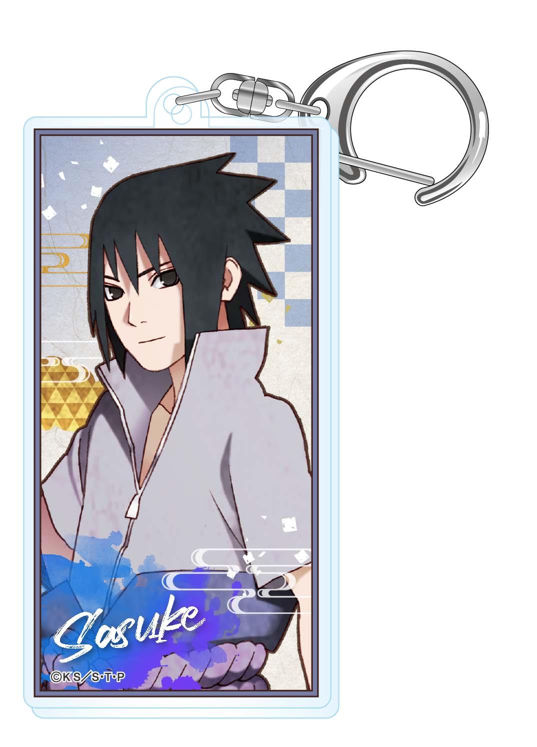 Naruto: Sasuke Acrylic Banner Key Chain | Chibi's Anime – Chibi's Anime ...