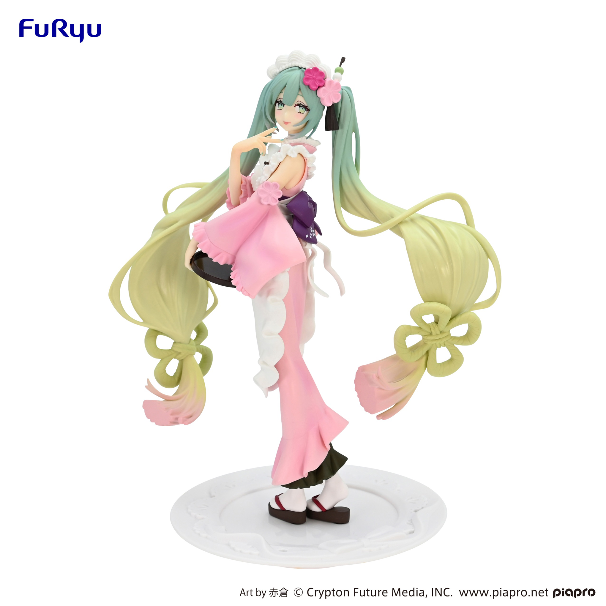 Vocaloid: Miku Matcha Parfait Sakura | Chibi's Anime – Chibi's Anime ...