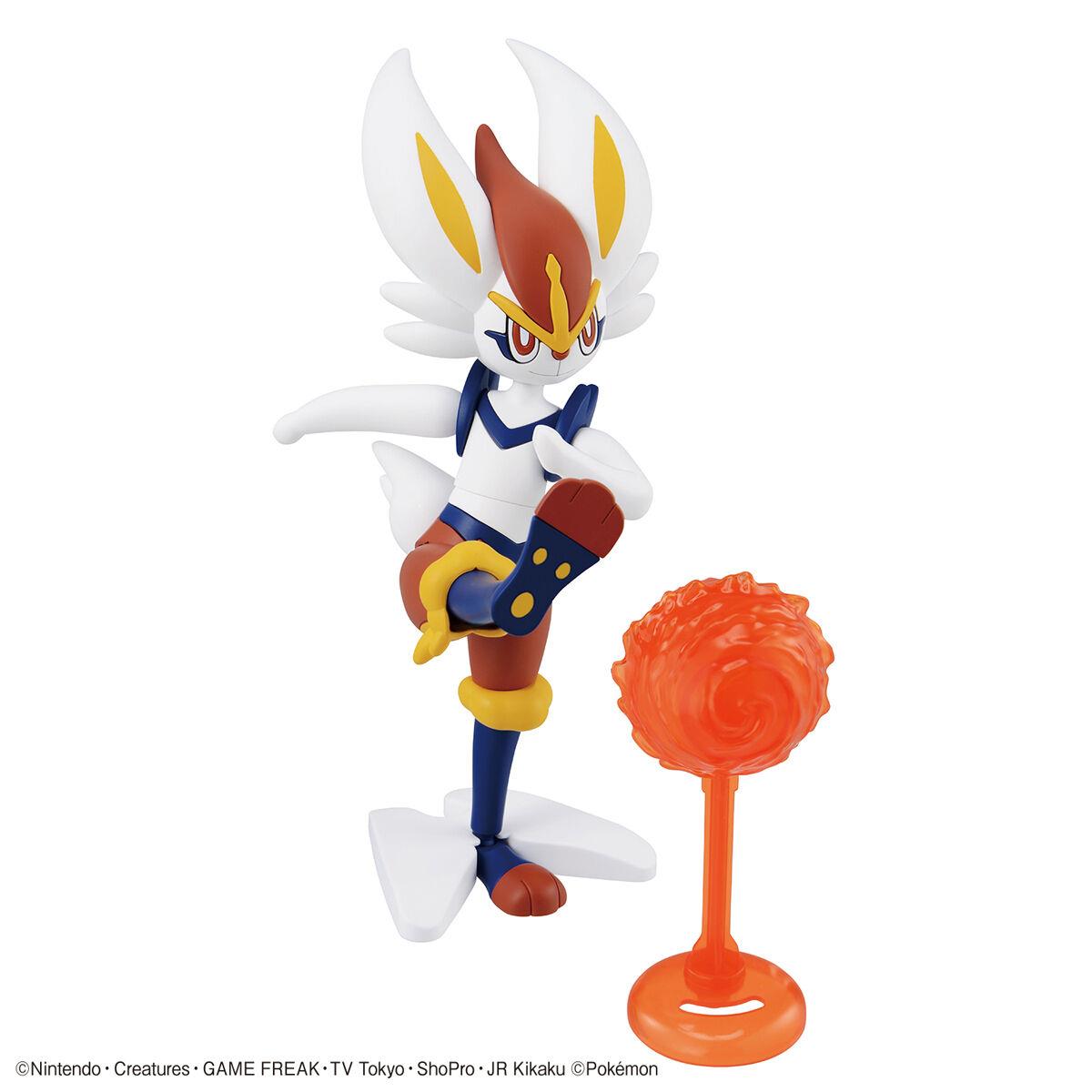 Pokemon: Cinderace PokePla Model | Chibi's Anime – Chibi's Anime Goods ...