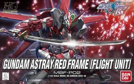 Gundam Astray Red Frame Flight Unit HG Model | Chibi's Anime – Chibi's ...