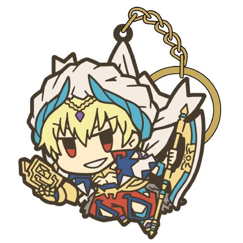 FGO: Caster/Gilgamesh Tsumamare Key Chain | Chibi's Anime – Chibi's ...